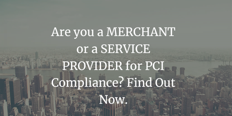 PCI DSS Merchant vs. Service Provider - PCI Policy Portal